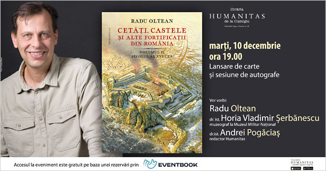 Marți, 10 decembrie: Despre 'Cetăți, castele și alte fortificații din ...
